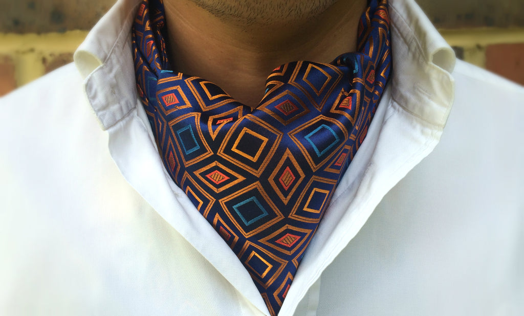 RALEIGH - Woven Silk Day Cravat - Cravat Club London