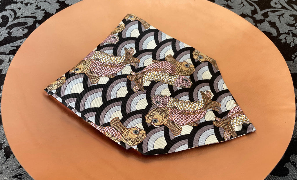 SHIRO - Printed Silk Day Cravat - Cravat Club London